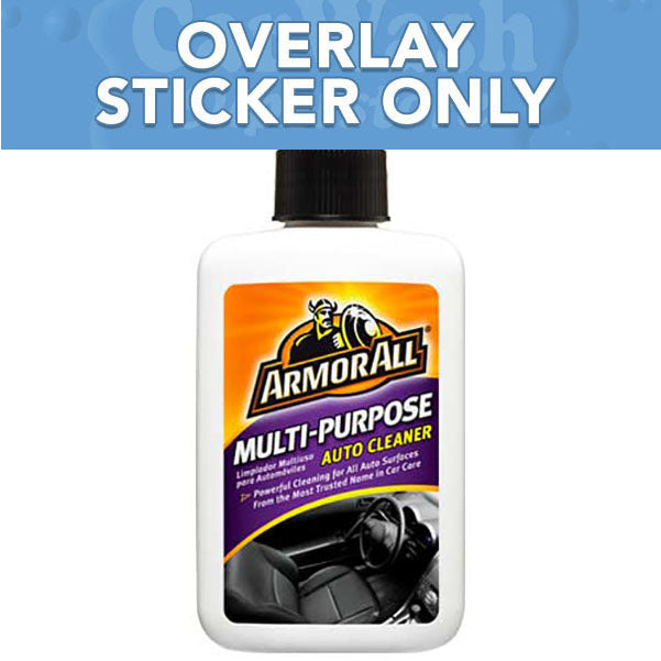 Armor All Extreme Multi-Purpose Cleaner Pump 1-Column Decal – Car Wash ...