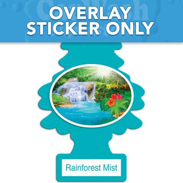 Little Trees Rainforest Mist Overlay Decal – Car Wash Superstore