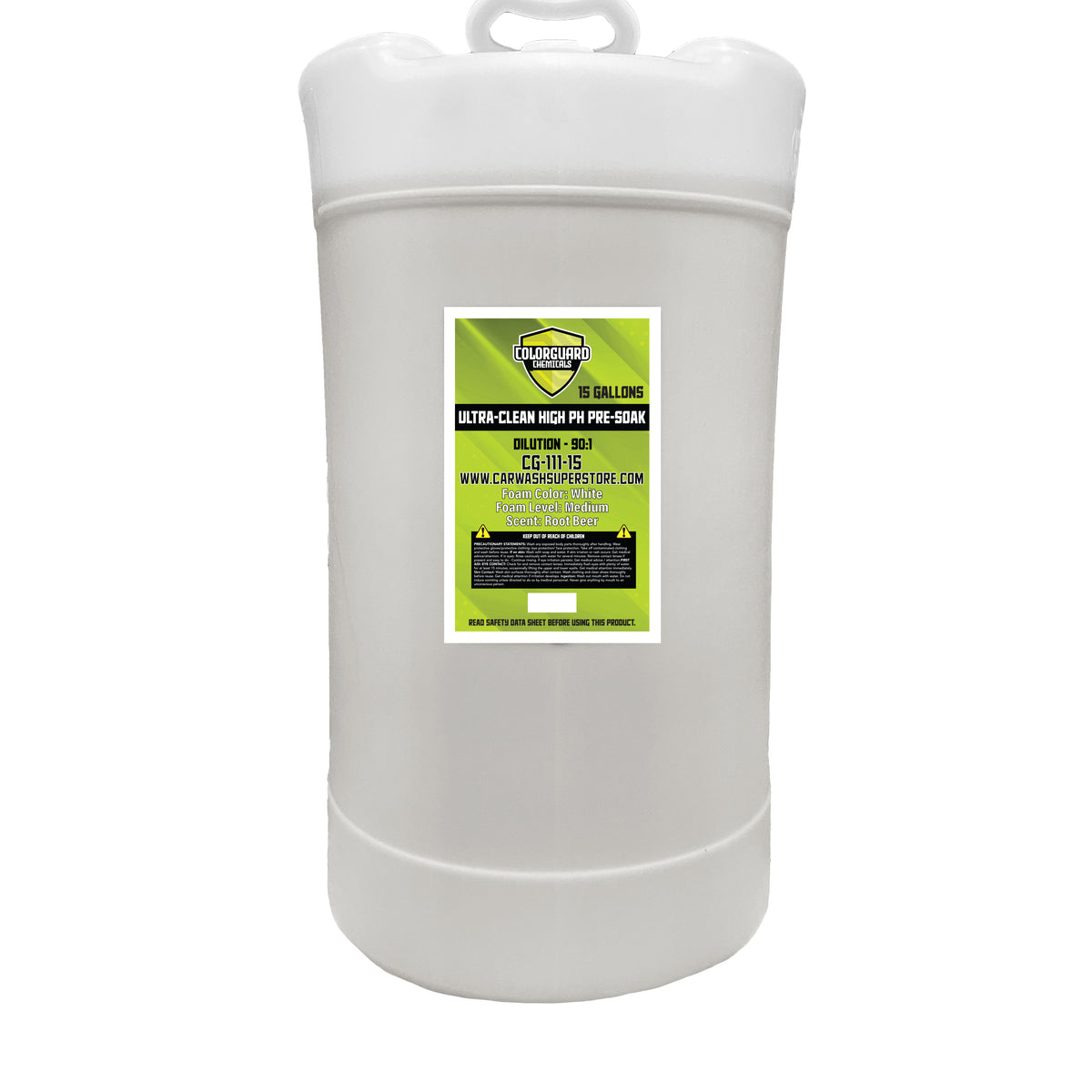 ColorGuard Ultra-Clean High PH Pre-Soak (15 Gallons) – Car Wash Superstore