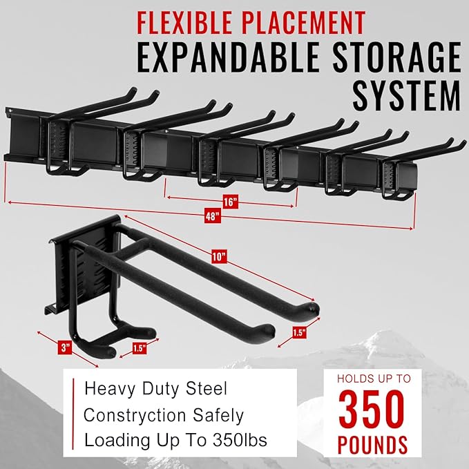 Wall Mount Tool Storage Rack – Car Wash Superstore