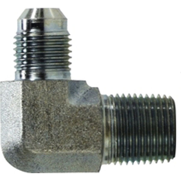CWS Steel 3/4''-16 x 1/2'' Male JIC 90° Elbow Connecting Adapter – Car ...