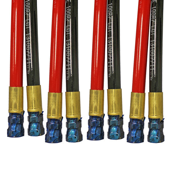 Wrap Exit Double Jog Arm Hydraulic Hose Kit, Set of 8, Flex-Flo – Car ...