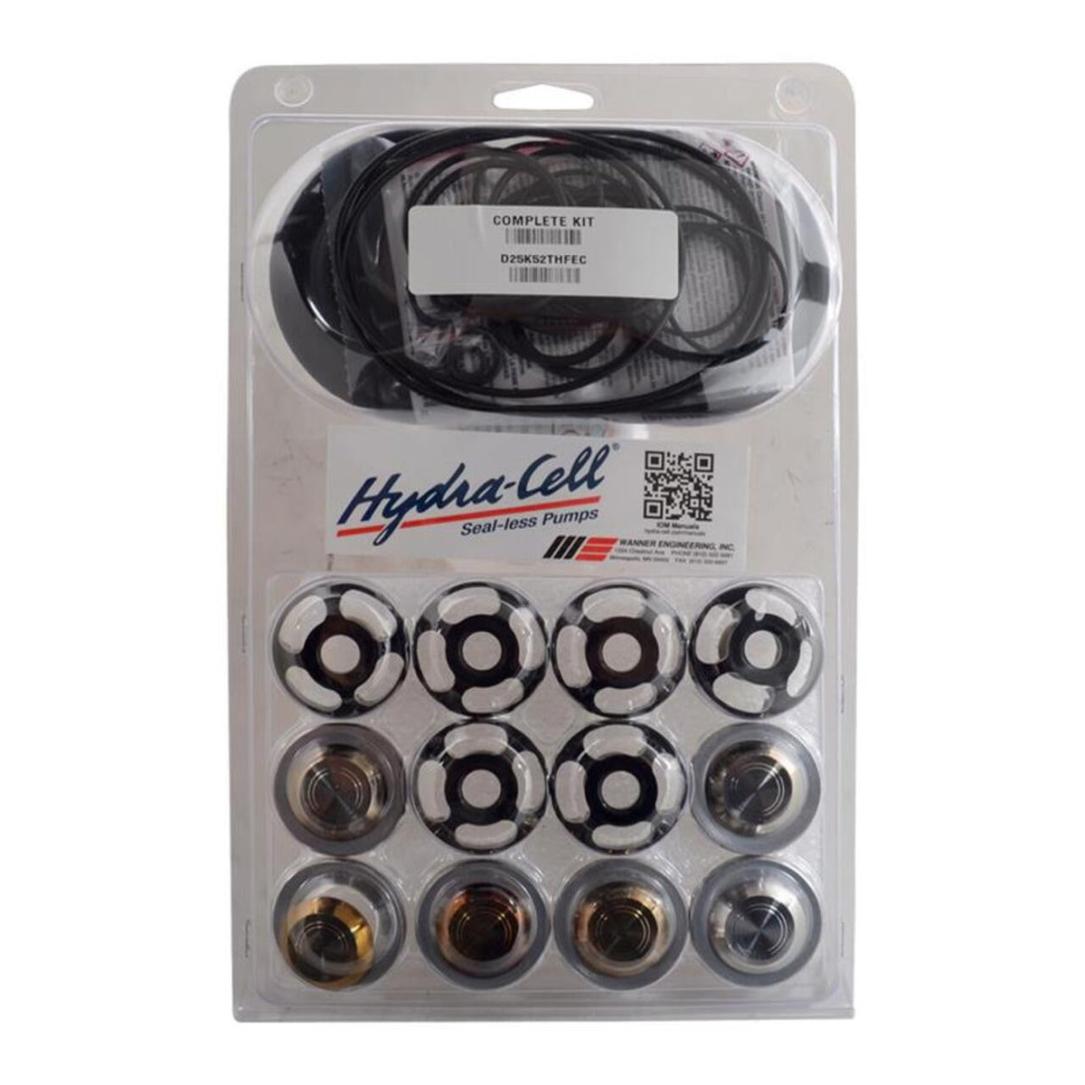 CWS Wanner Kit H25 Fluid End D25K52-THFEC – Car Wash Superstore