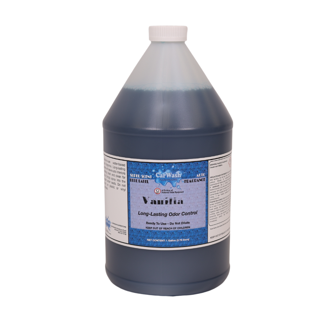 CWS Vanilla Water Based Fragrance - 1 Gallon – Car Wash Superstore