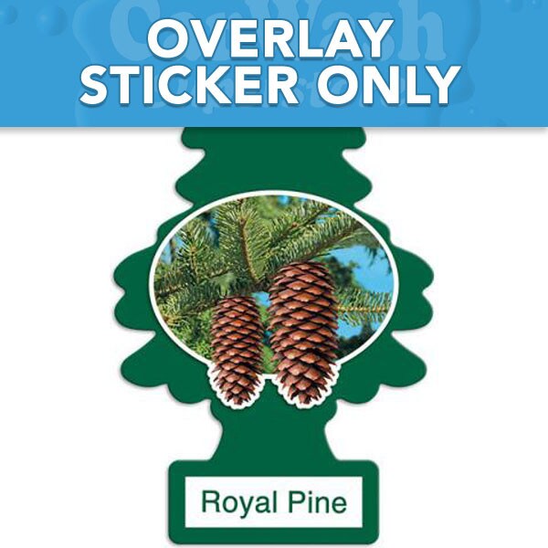 Little Trees Royal Pine Overlay Decal | Car Wash Superstore Little Trees Royal Pine Overlay Decal | Car Wash Superstore