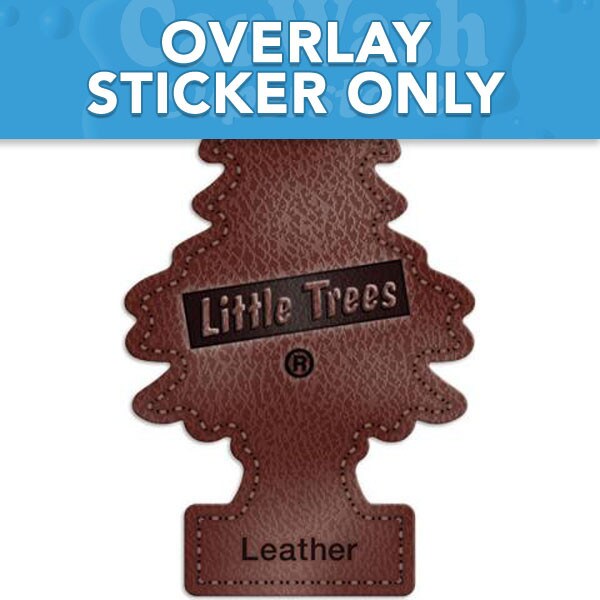 Little Trees Leather Overlay Decal | Car Wash Superstore Little Trees Leather Overlay Decal | Car Wash Superstore