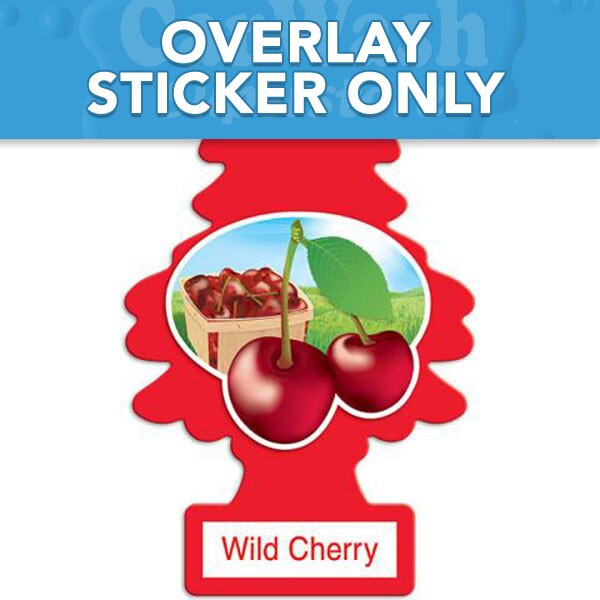 Little Trees Wild Cherry Overlay Decal | Car Wash Superstore Little Trees Wild Cherry Overlay Decal | Car Wash Superstore