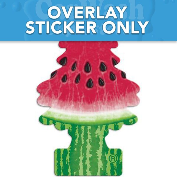 Little Trees Watermelon Overlay Decal | Car Wash Superstore Little Trees Watermelon Overlay Decal | Car Wash Superstore