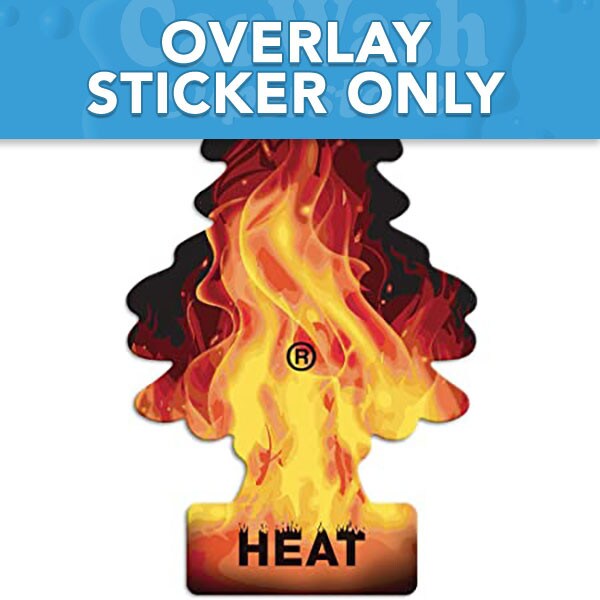 Little Trees Heat Overlay Decal | Car Wash Superstore Little Trees Heat Overlay Decal | Car Wash Superstore