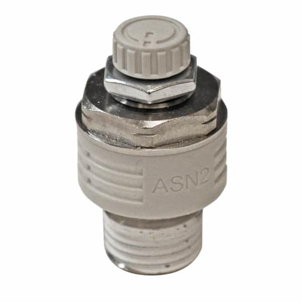 SMC Steel 1/4'' Metering Valve with Silencer | Car Wash Superstore SMC Steel 1/4'' Metering Valve with Silencer | Car Wash Superstore